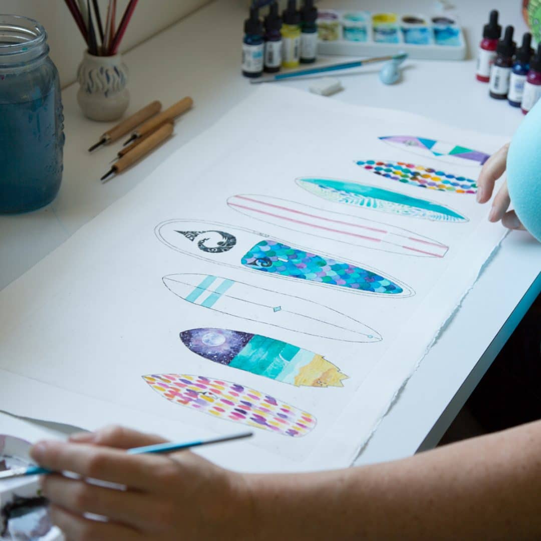 How to… Make a Surfboard Bookmark - SurfGirl Magazine