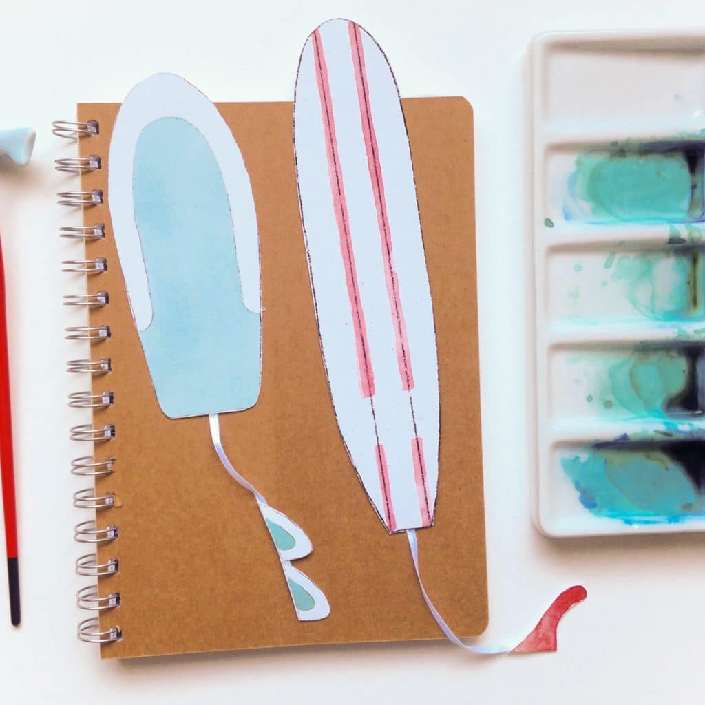 How to… Make a Surfboard Bookmark - SurfGirl Magazine