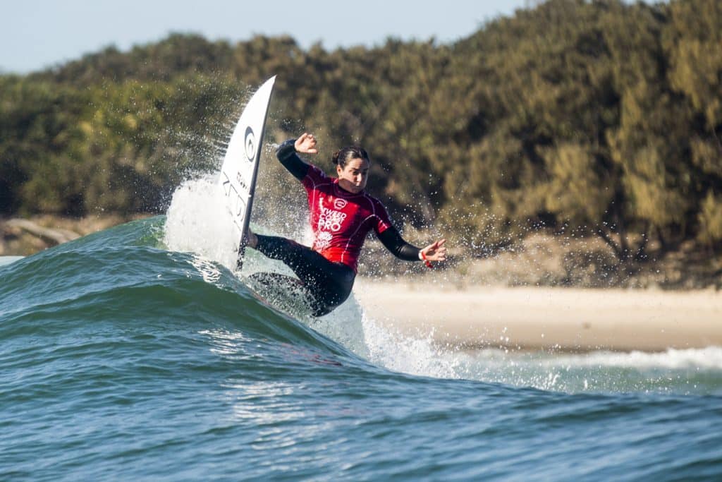 Tyler Wright takes Tweed Pro - SurfGirl Magazine
