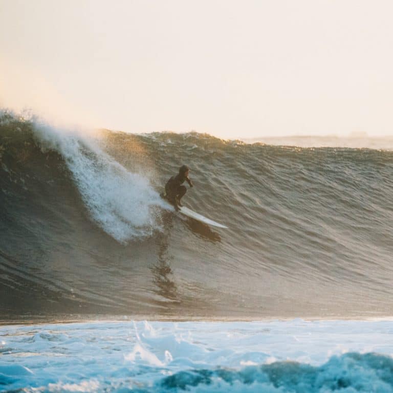 Emily Grimes: Surfing in the North - SurfGirl Magazine