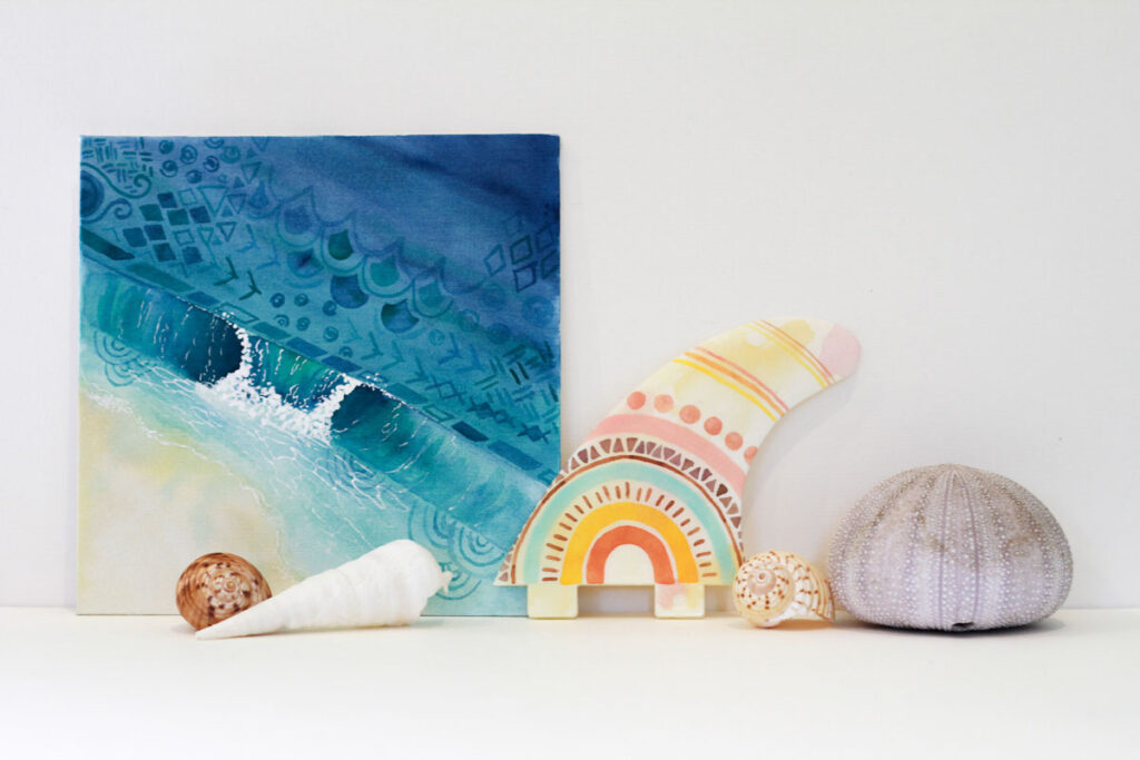 Get Creative and Paint Surfboard Fins - SurfGirl Magazine