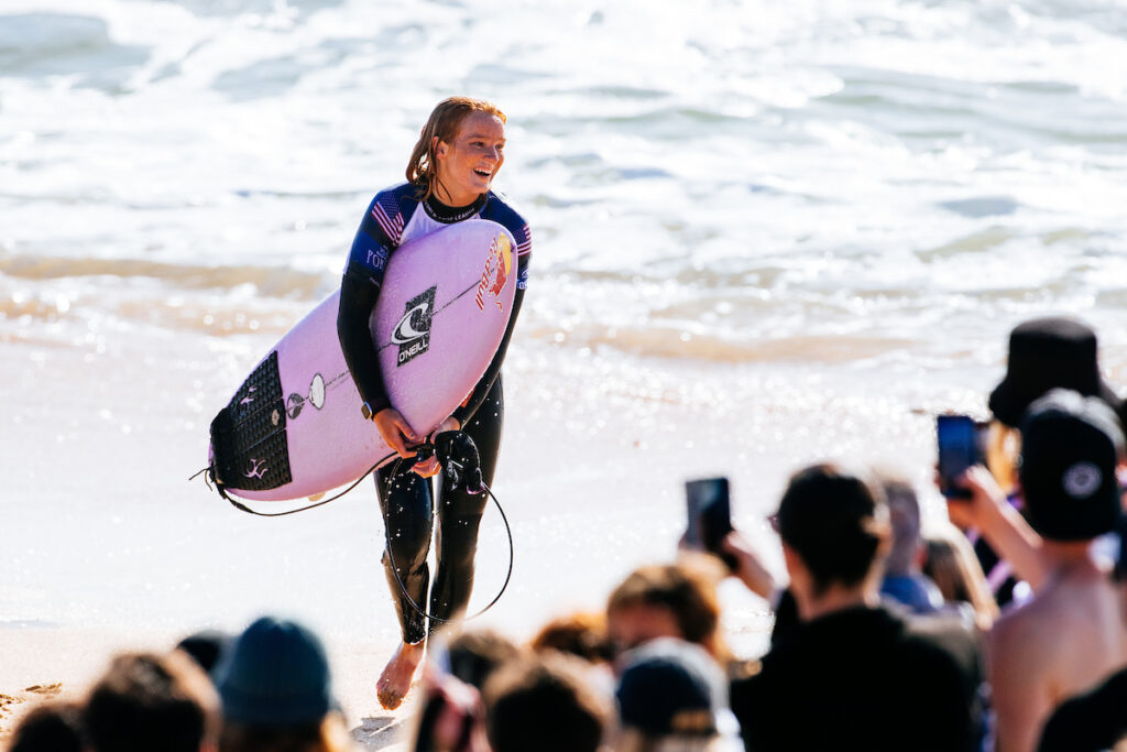 Caity Simmers Claims 1st CT Win - SurfGirl Magazine