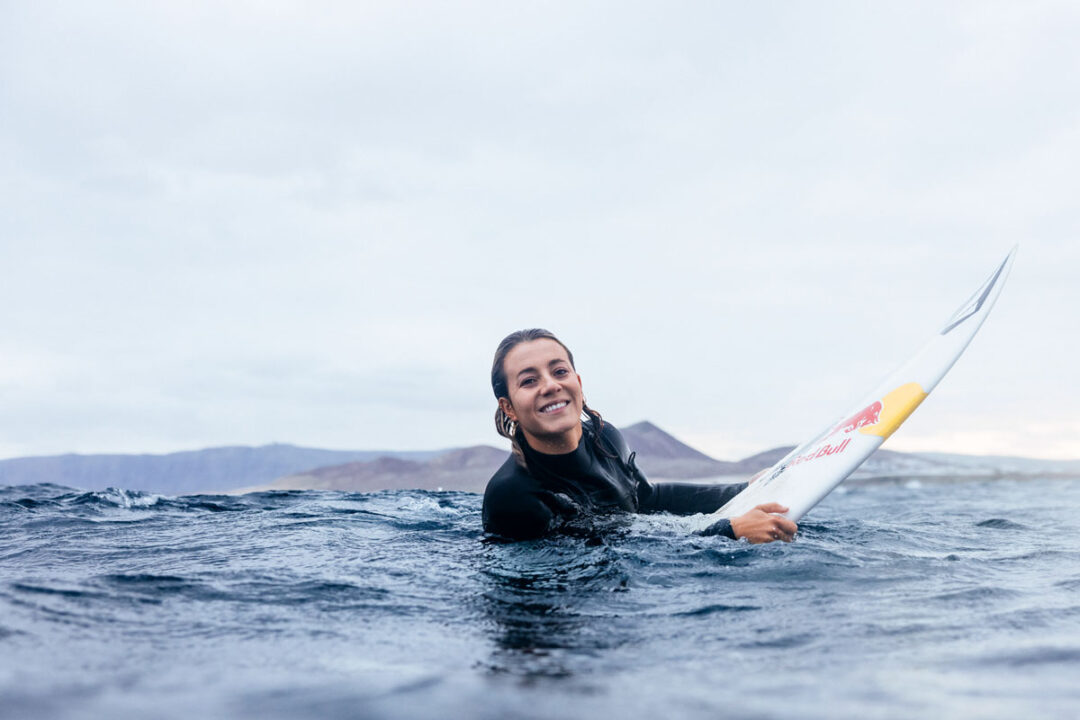 Laura's Big Wave Canaries Mission - SurfGirl Magazine