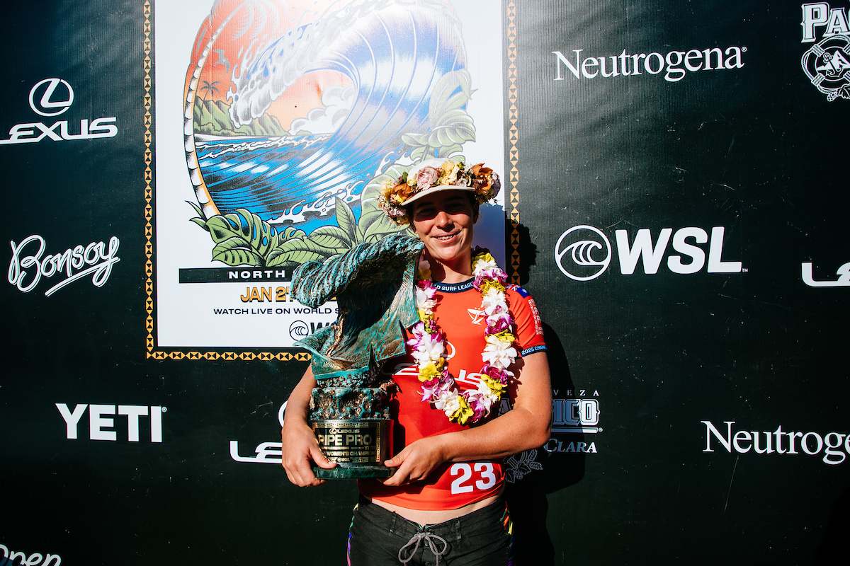 Tyler Wright Earns Victory at Pipe - SurfGirl Magazine
